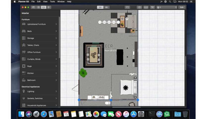 Planner 5D 4.17 for MacOS Free Download - FileCR