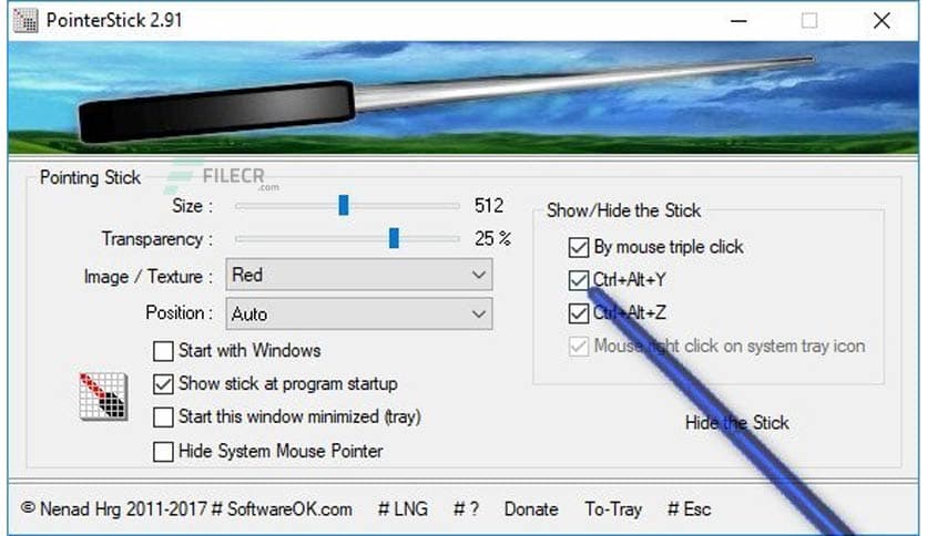 PointerStick 6.79 Free Download - FileCR