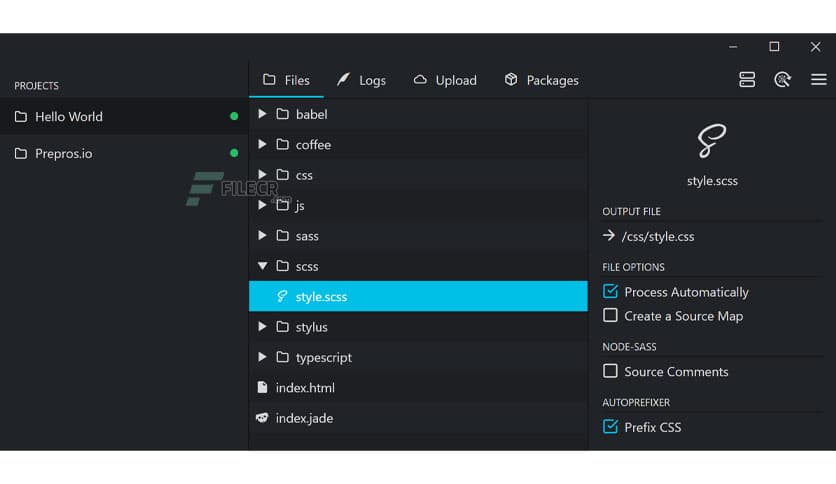 Prepros 7.27 Full Version Free Download - FileCR