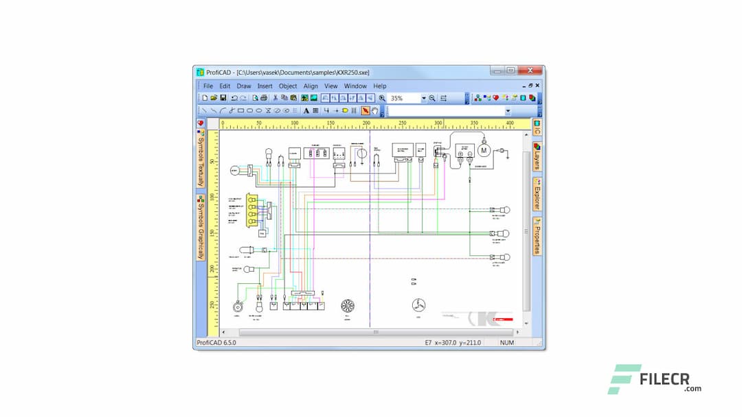 ProfiCAD 13.2.8 Full Version Free Download - FileCR