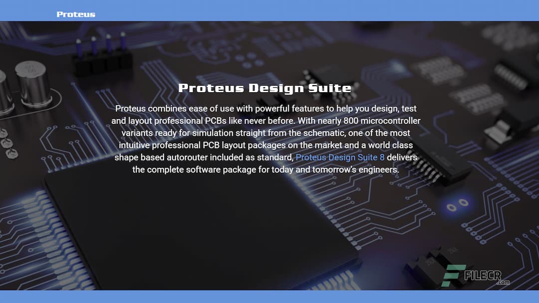 Proteus Professional 8.17 - FileCR