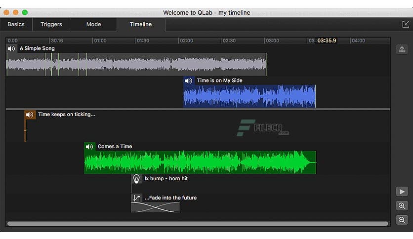 QLab Pro 5.5.8 for MacOS Full Version Free Download - FileCR