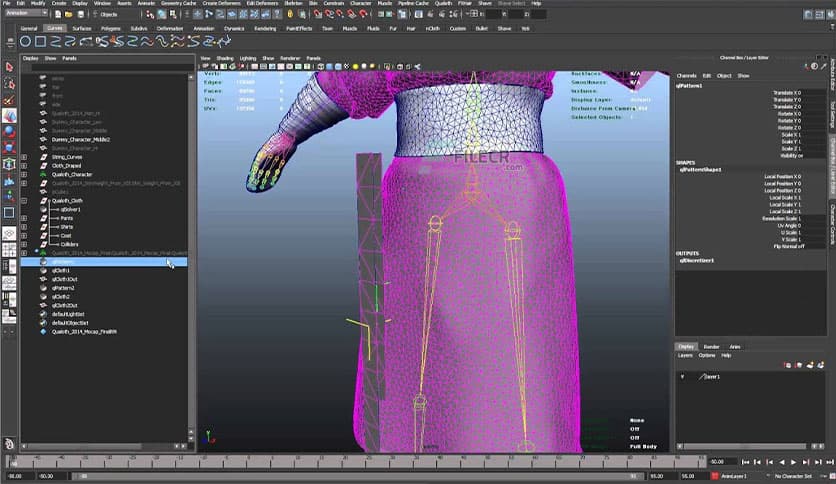 Qualoth v4.7-7 for Maya Full Version Free Download - FileCR