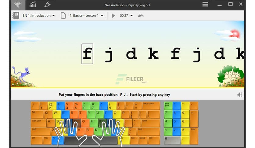 Rapid Typing Tutor 5.5 Free Download - FileCR