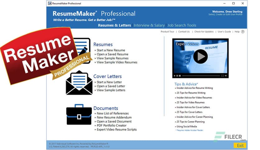 ResumeMaker Professional Deluxe Download (Latest 2025) - FileCR