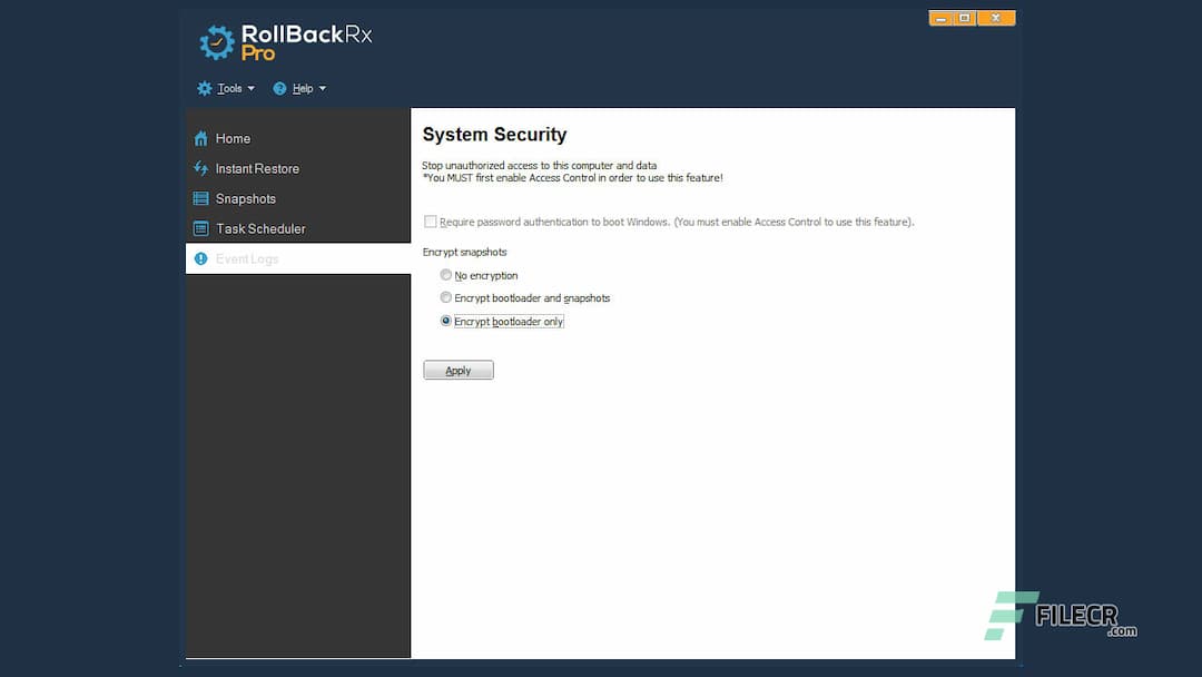 Rollback Rx Pro 12.9.2710971022 Free Download - FileCR