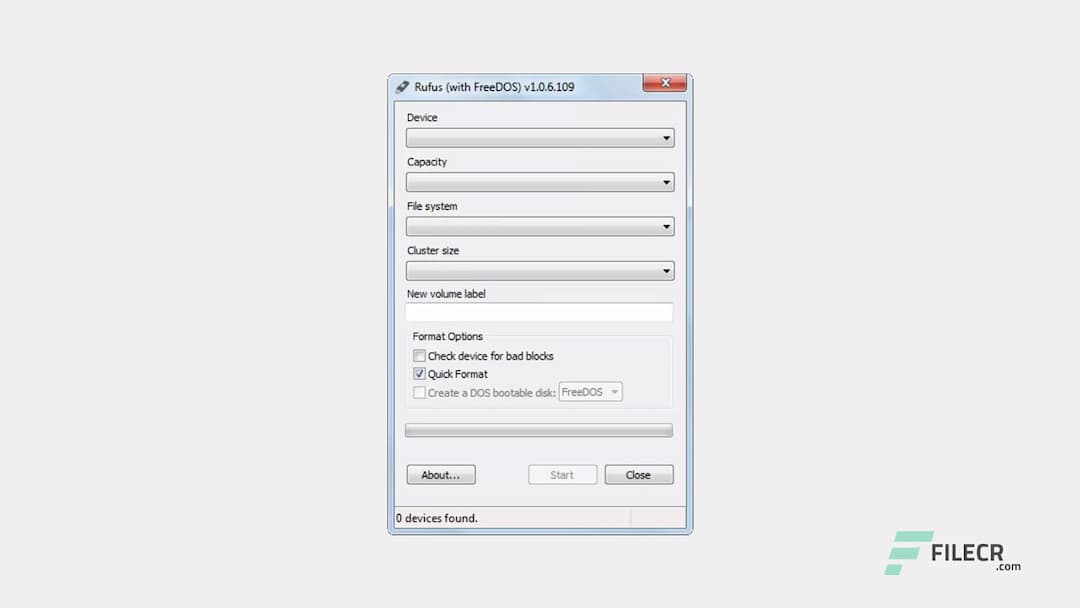 Rufus Download Free (Latest version 2025) - FileCR