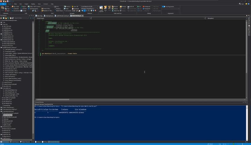 SAPIEN PrimalScript 2025 v8.1.221 Free Download - FileCR