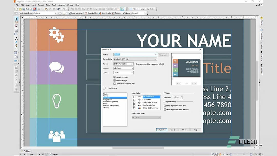 Serif PagePlus X9 19.0.2.22 Full Version Free Download - FileCR
