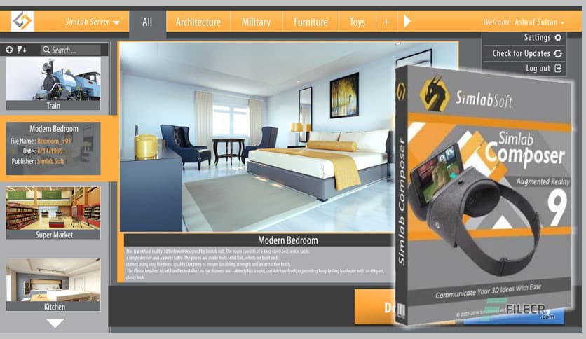 Simlab Composer 12.1.9 Free Download - FileCR