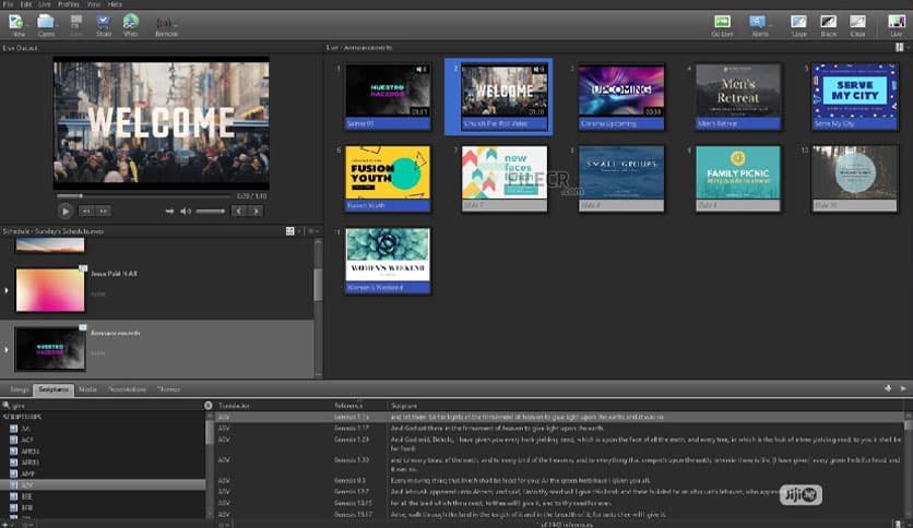 EasyWorship 7 build 7.4.0.7 Free Download - FileCR