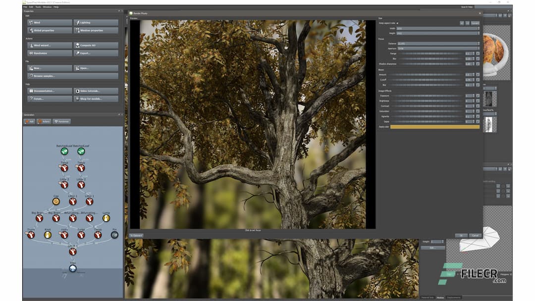 SpeedTree Modeler 10.0.1 - FileCR
