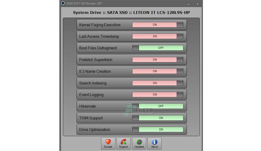 SSD Booster .NET 18.45 Free Download - FileCR