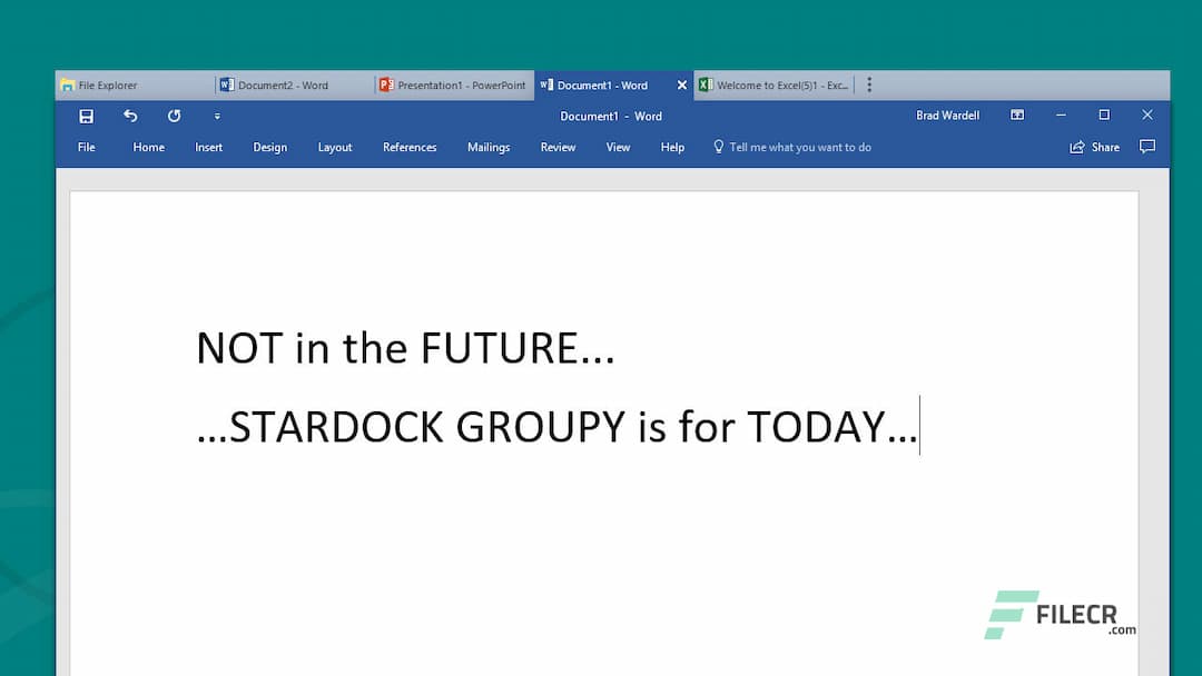 Stardock Groupy 2.20 Free Download - FileCR