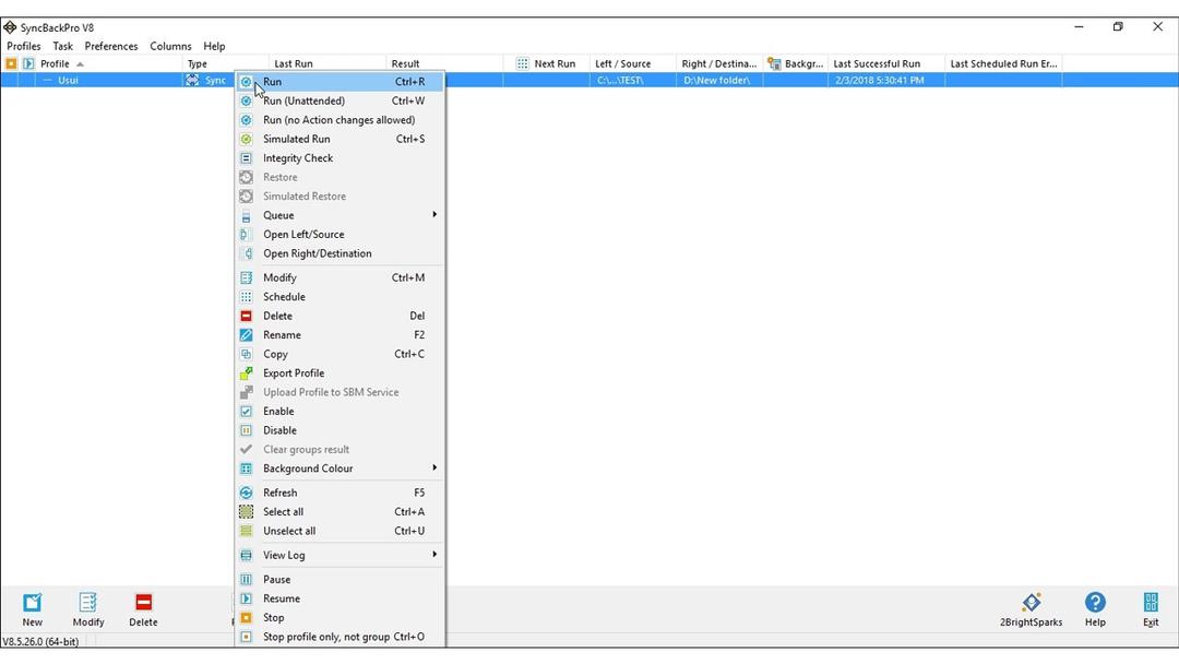 2BrightSparks SyncBack Pro 11.3.113 - FileCR