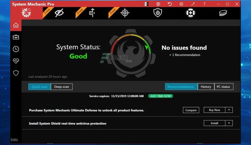 System Mechanic Pro 25.7.0.4 Free Download - FileCR