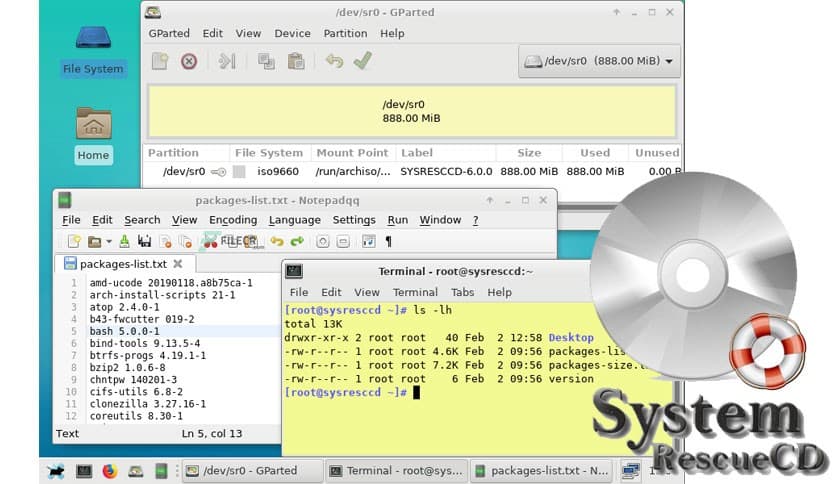 SystemRescueCd 12.03 Free Download - FileCR