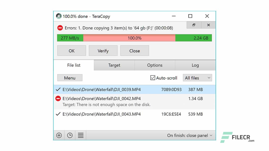 TeraCopy Pro 3.17 Final Free Download Full version - FileCR