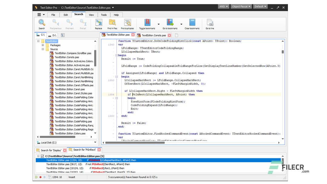 Text Editor Pro 34.2.0 (32/64-bit) Free Download - FileCR