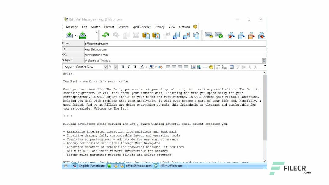 The Bat! Professional 11.4.2.1 Free Download - FileCR