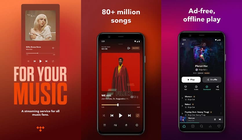 TIDAL Music: HiFi sound 2.112.0 APK Free Download - FileCR