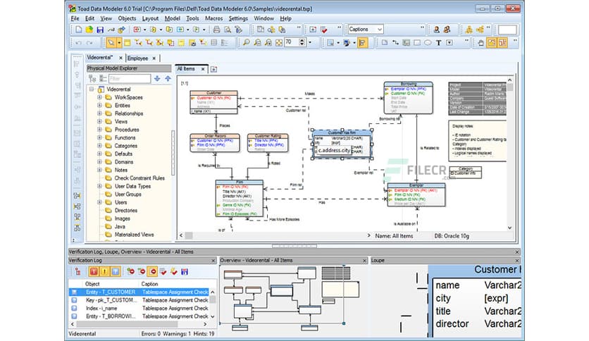 Toad Data Modeler 7.3.0 Free Download - FileCR