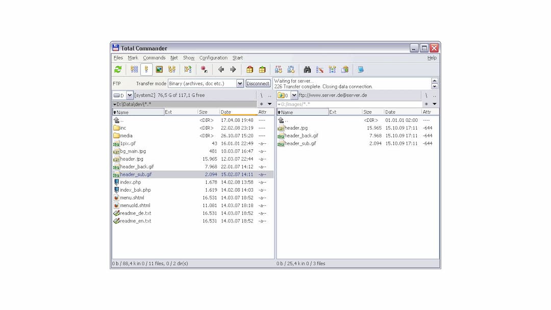 Total Commander 11.03 RC3 Free Download - FileCR