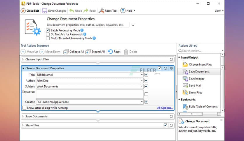 PDF-Tools 9.5.366.0 Free Download - FileCR