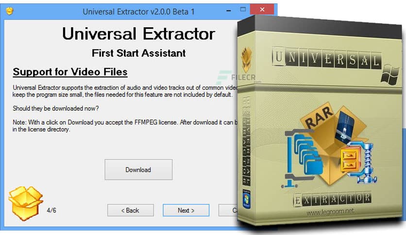 Universal Extractor 2.0.0 Free Download - FileCR