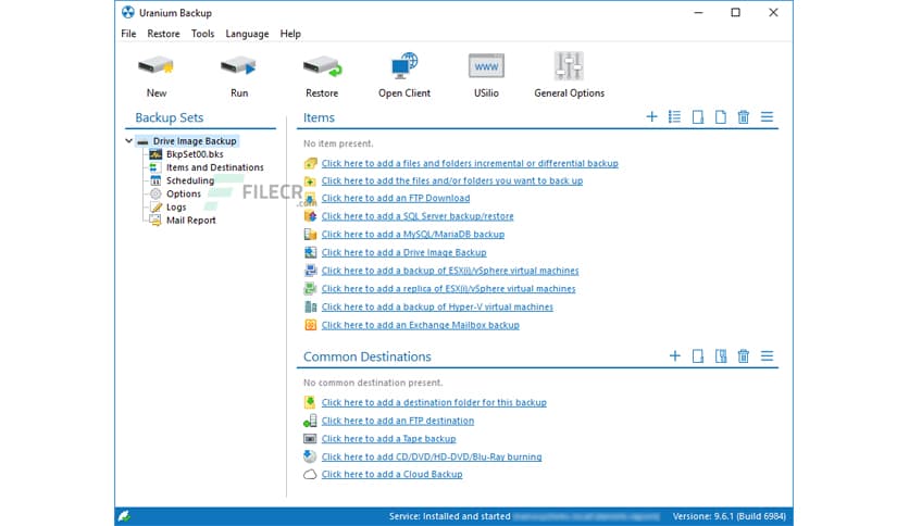 Uranium Backup Professional 9.9.1.7483 Free Download - FileCR