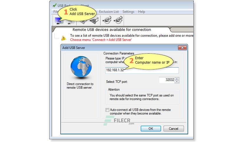 USB Redirector 6.12.0.3230 Free Download - FileCR