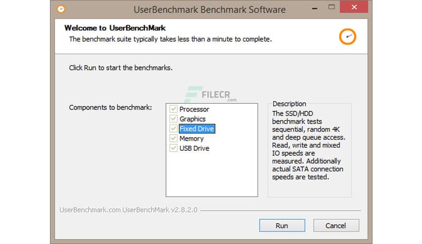 UserBenchmark 5.3.8.0 Full Version Free Download - FileCR