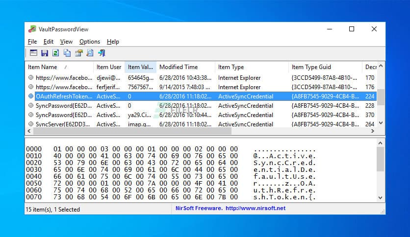 VaultPasswordView 1.11 Full Version Free Download - FileCR