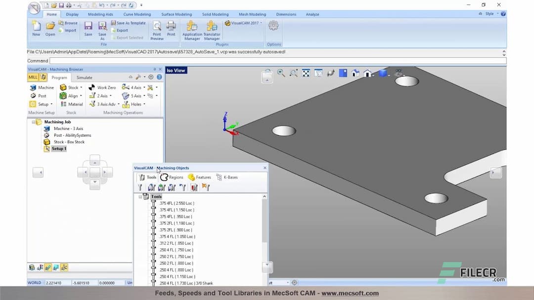 MecSoft VisualCADCAM 2022 v11.0.74 Free Download - FileCR