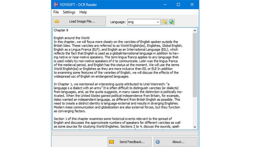 VovSoft OCR Reader 3.3 Free Download - FileCR