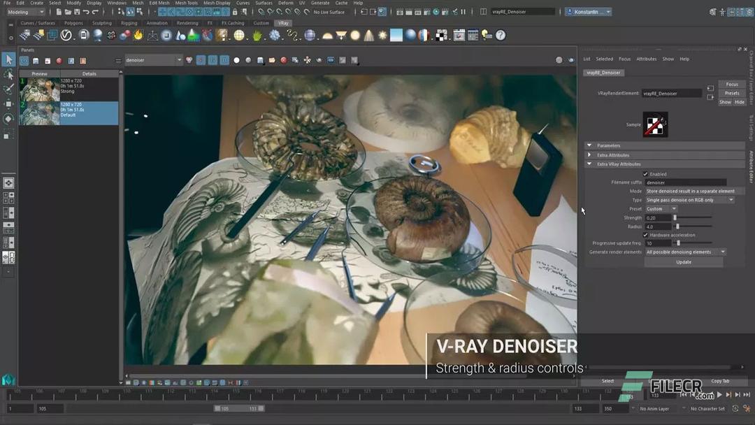 V-Ray Next 6.00.03 for Maya Free Download - FileCR