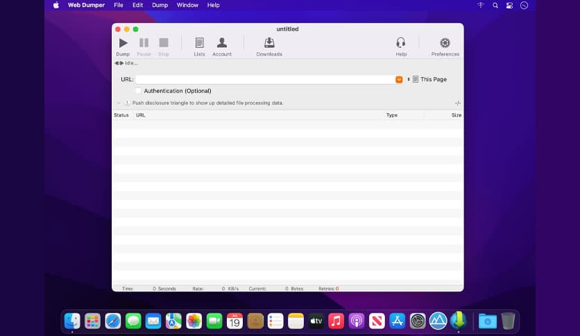 Web Dumper 3.4.5 for MacOS Full Version Free Download - FileCR