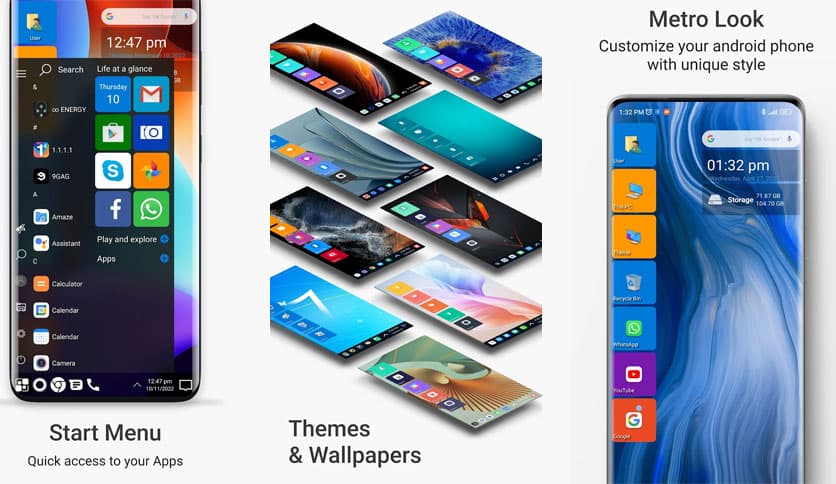 Win 11 Launcher 9.12 Pro APK Free Download - FileCR