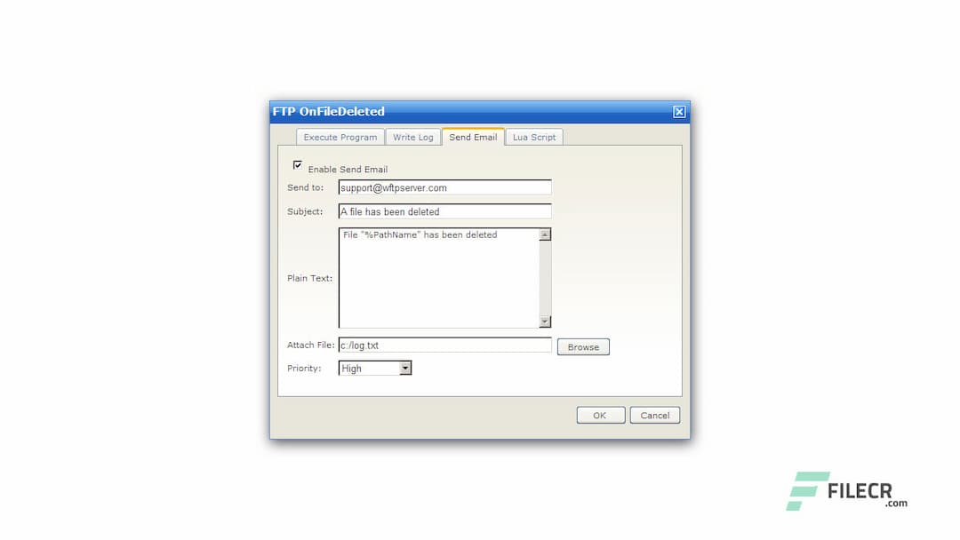 Wing FTP Server Corporate 8.0.9 Free Download - FileCR
