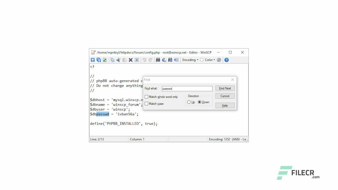 WinSCP 6.5.4 Free Download - FileCR