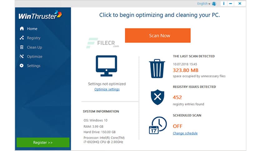 WinThruster Pro 2025 v1.5.0.0 Full Version Free Download - FileCR