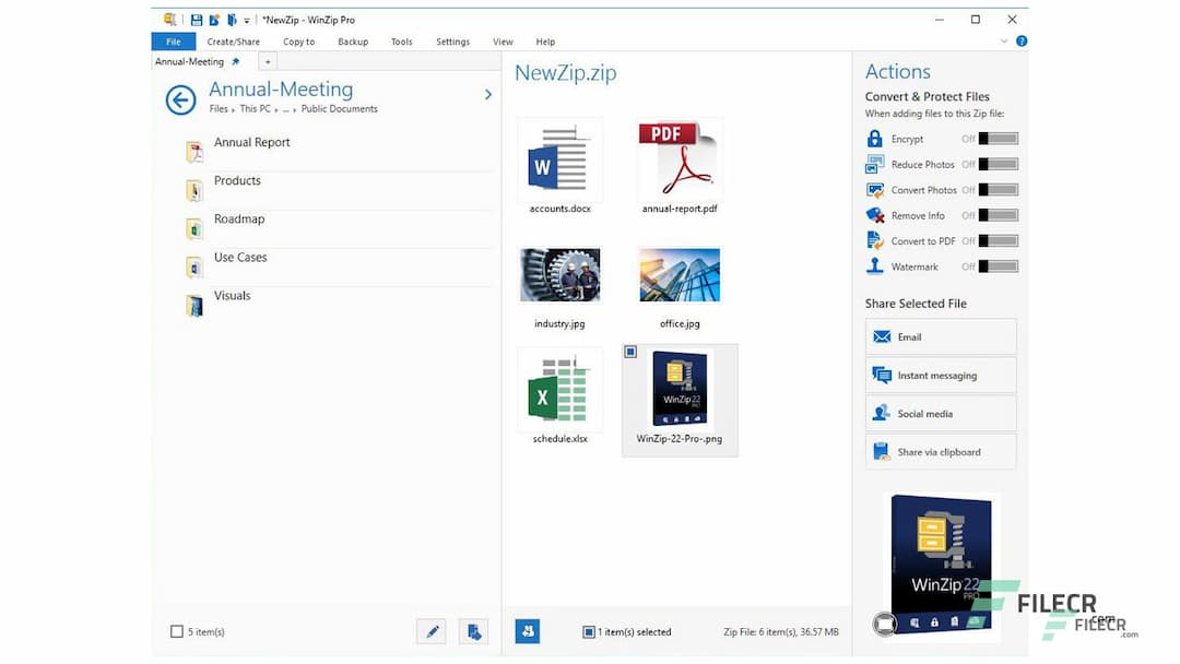 WinZip Pro Download (Latest 2025) - FileCR