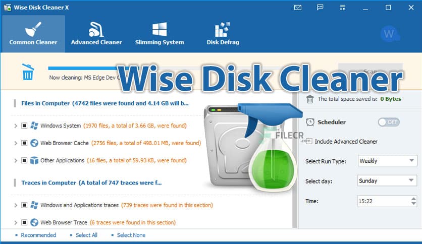 Wise Disk Cleaner 11.3.0.850 Free Download - FileCR