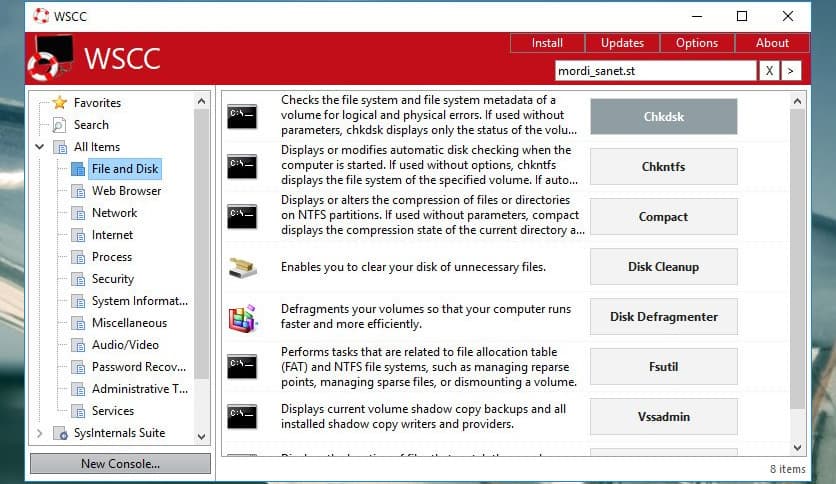 WSCC - Windows System Control Center 10.0.1.4