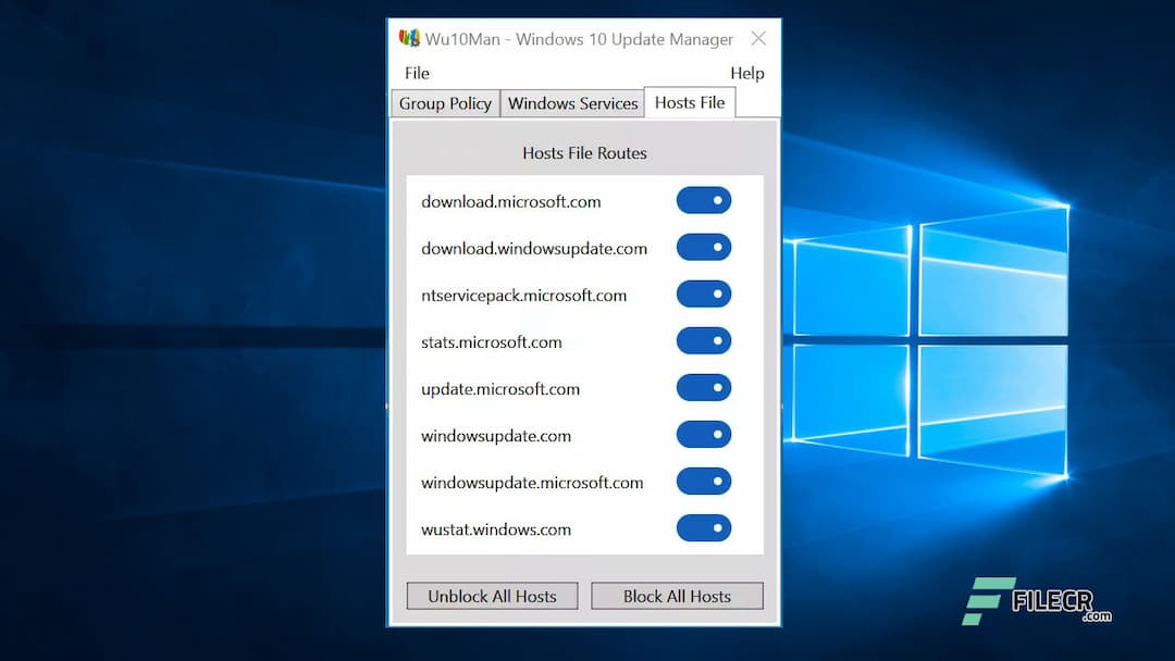 Wu10Man – Windows 10 Update Manager 4.4.0 - FileCR