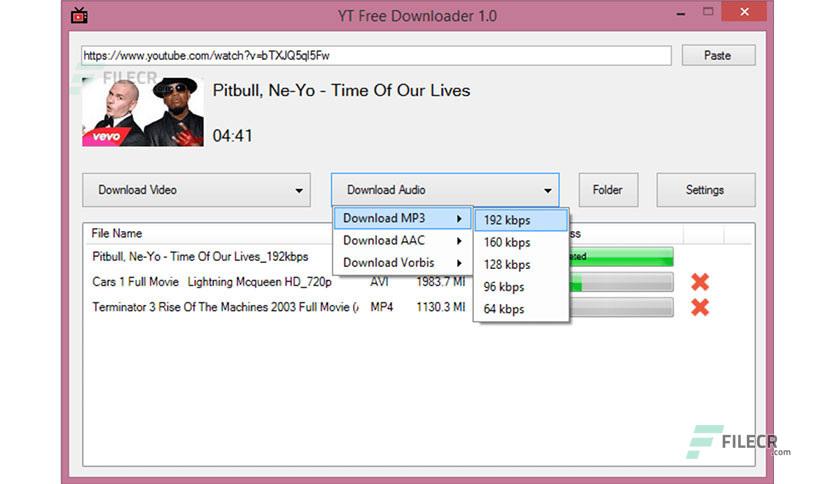 YT Video Downloader 11.23.1 Free Download - FileCR