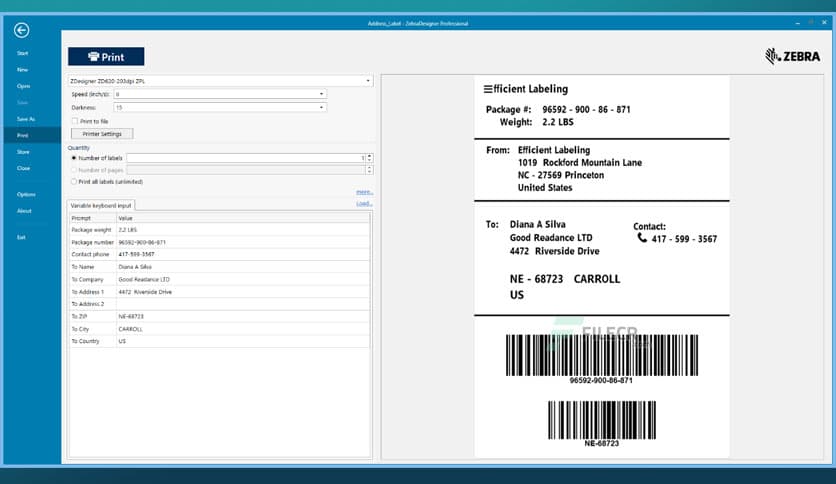 ZebraDesigner Professional 3.3.0.89 Free Download - FileCR